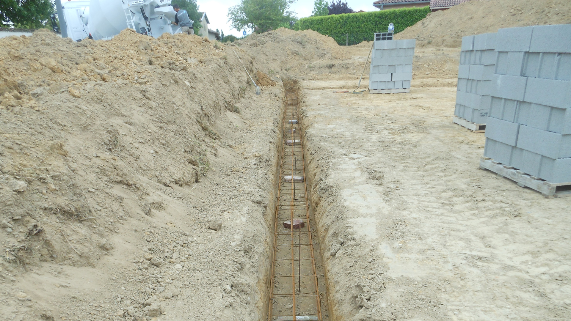 La vie d'un chantier de construction maison | Habitat Libre